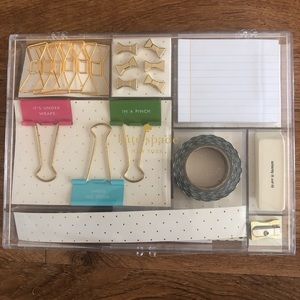 kate spade Office | Hold On Tight Binder Clips Set | Poshmark